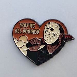 Hot Topic | Accessories | 2 Friday The 13th Jason Voorhees Enamel Pin ...